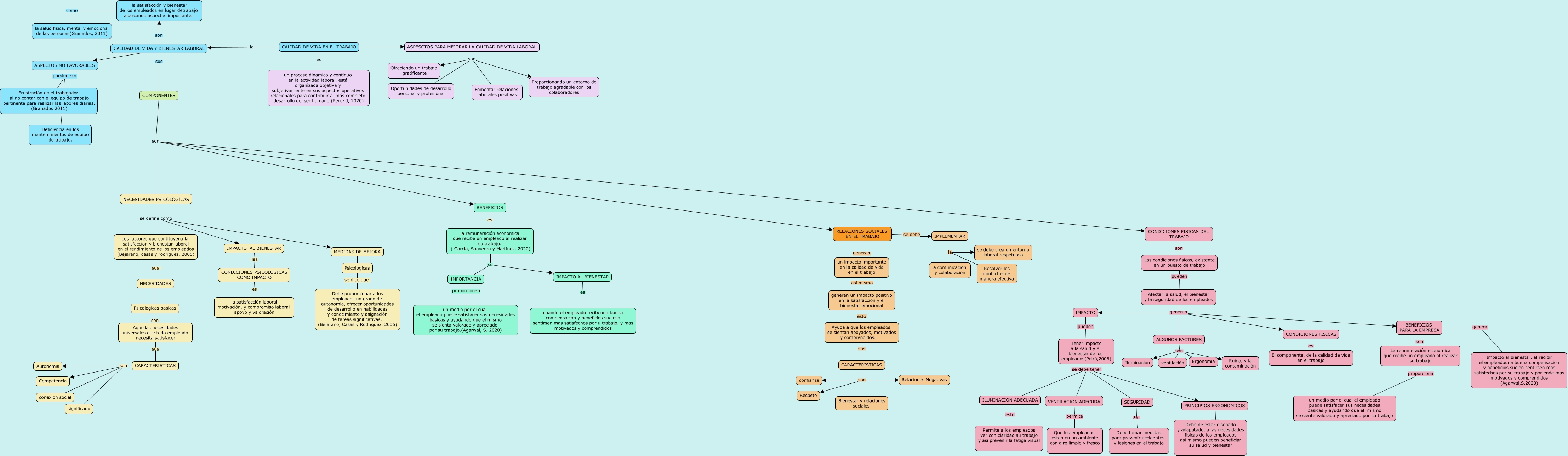 Calidad de vida y bienestar laboral1